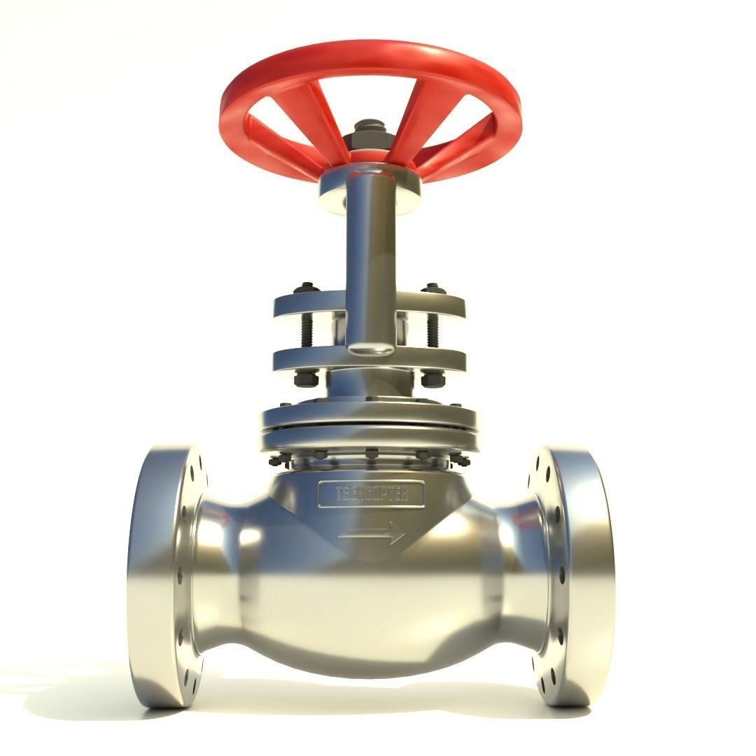 Realistic Globe Valve 3D model | CGTrader