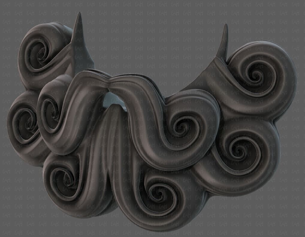 Beard V47 3D model | CGTrader