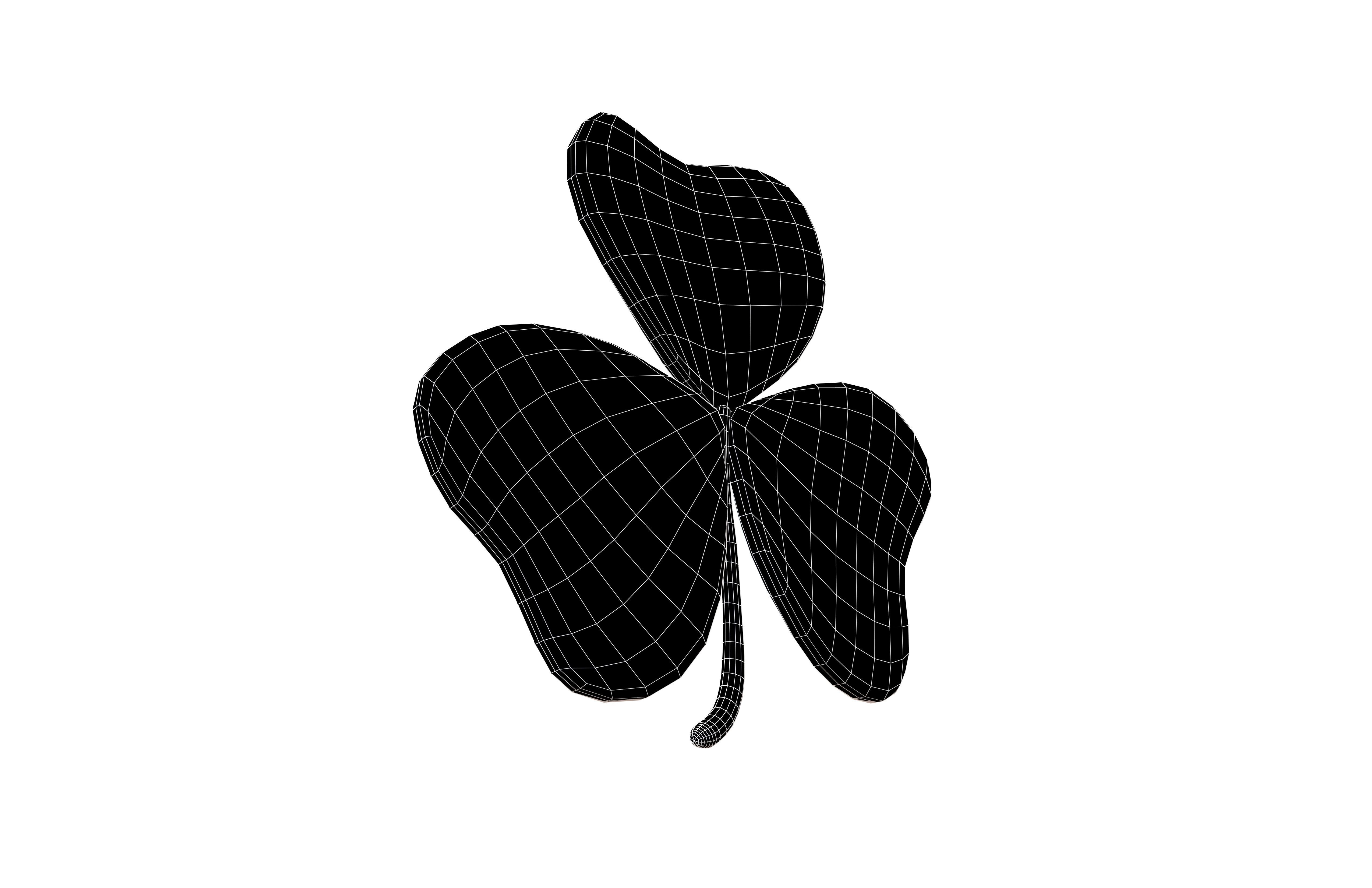 3D model Shamrock v2 002 VR / AR / low-poly | CGTrader