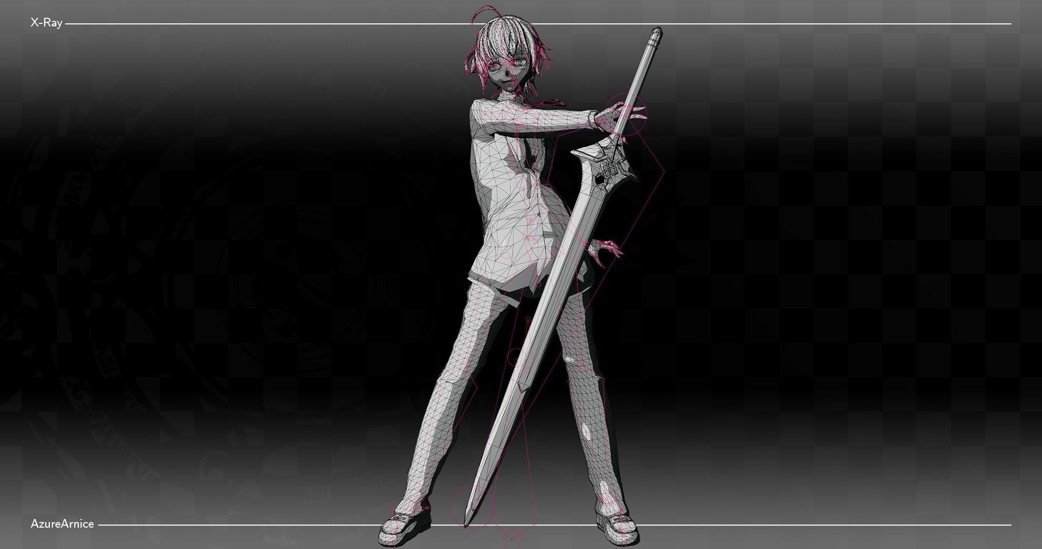 3D model Highschool DxD - Yuuto Kiba MMD Model VR / AR / low-poly ...