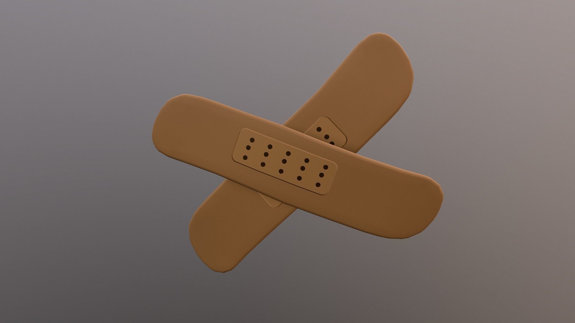 Adhesive Plaster free VR / AR / low-poly 3D model | CGTrader