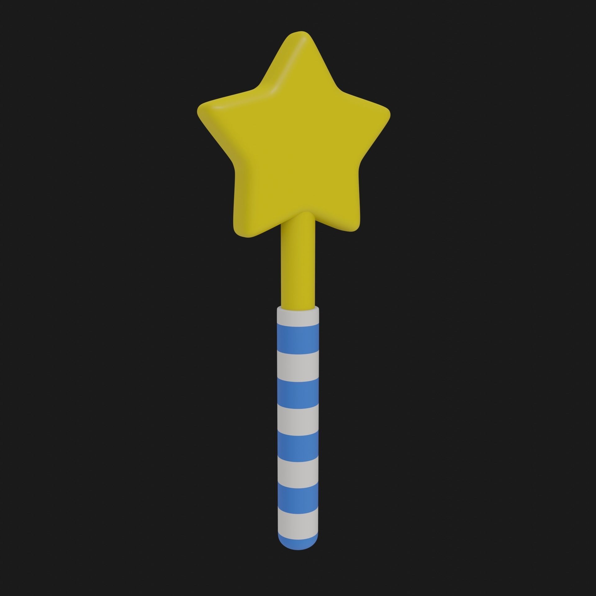 Animal Crossing Star Wand Replica Prop 3D model 3D printable | CGTrader