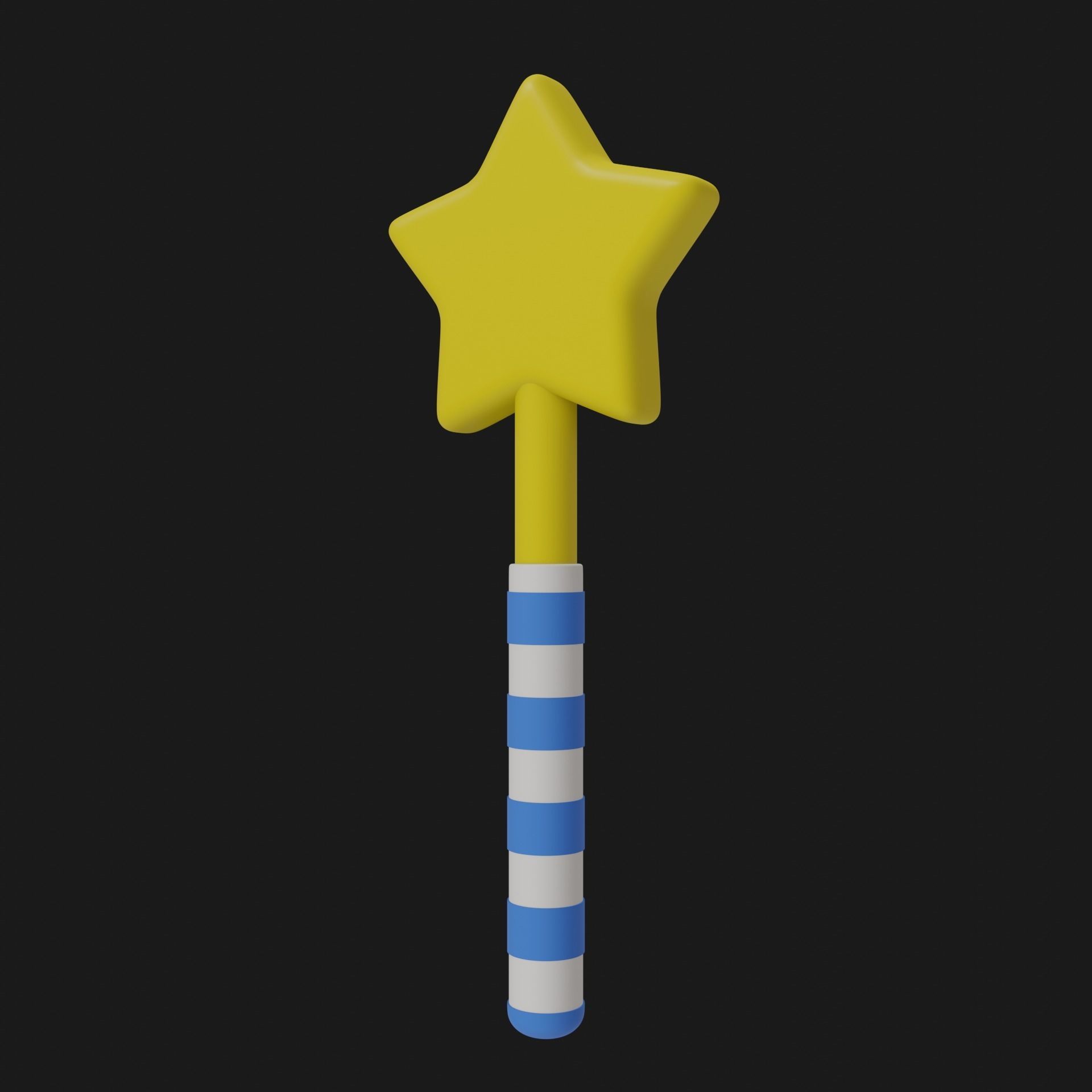 Animal Crossing Star Wand Replica Prop 3D model 3D printable | CGTrader