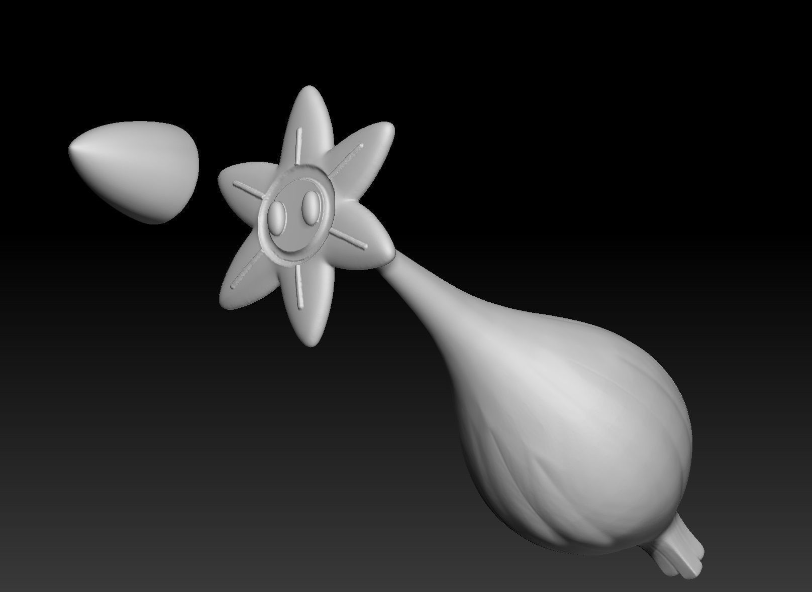 Pokemon Glimmet Glimmora 3D model 3D printable | CGTrader