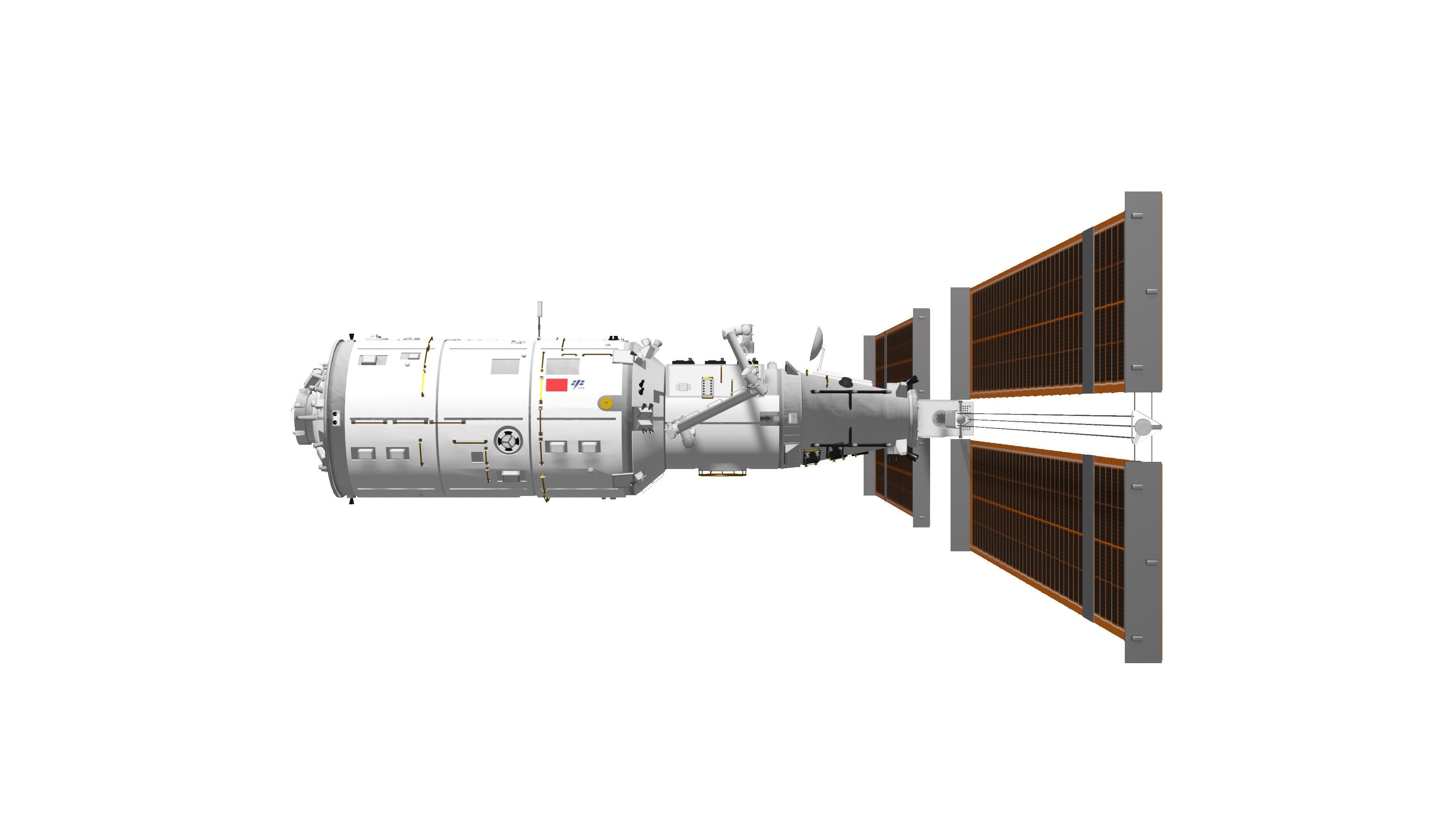 wentian experiment module - blender - fbx 3D model animated | CGTrader