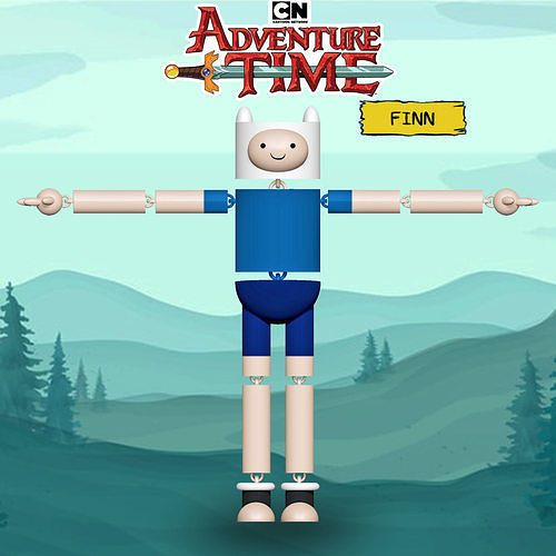 Adventure Time Lego Finn