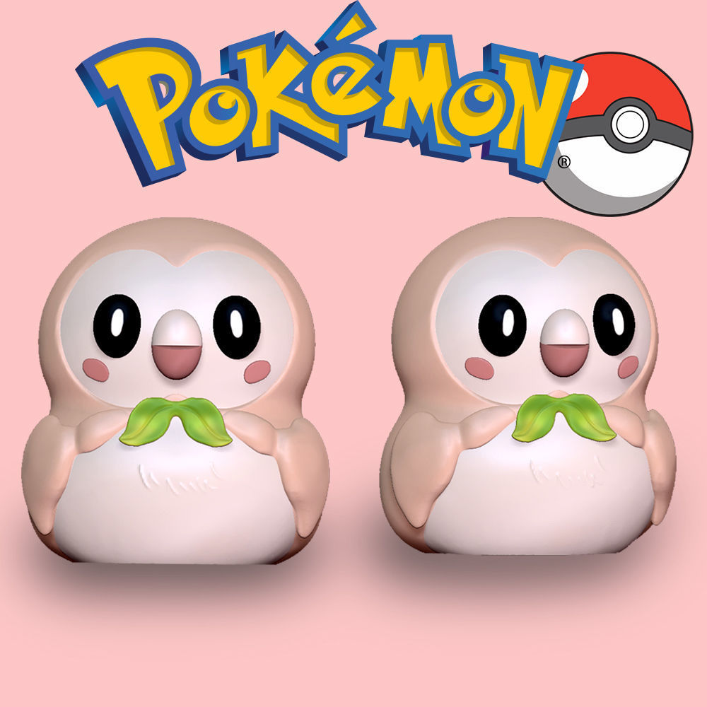 Rowlet toy 3D model 3D printable | CGTrader