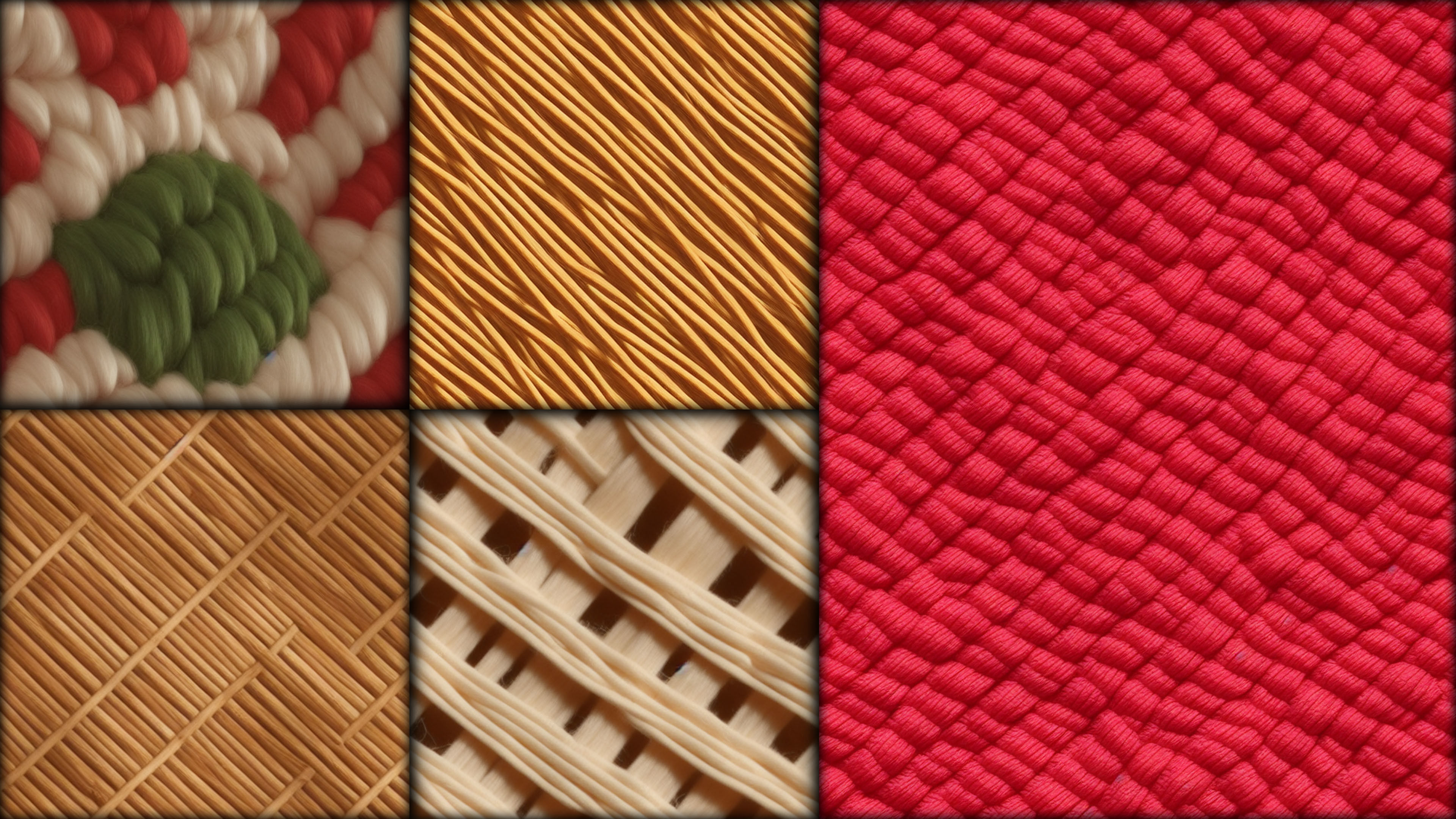 10 Basketweave Seamless PBR Texture - 4K resolution - Vol 1 Texture ...