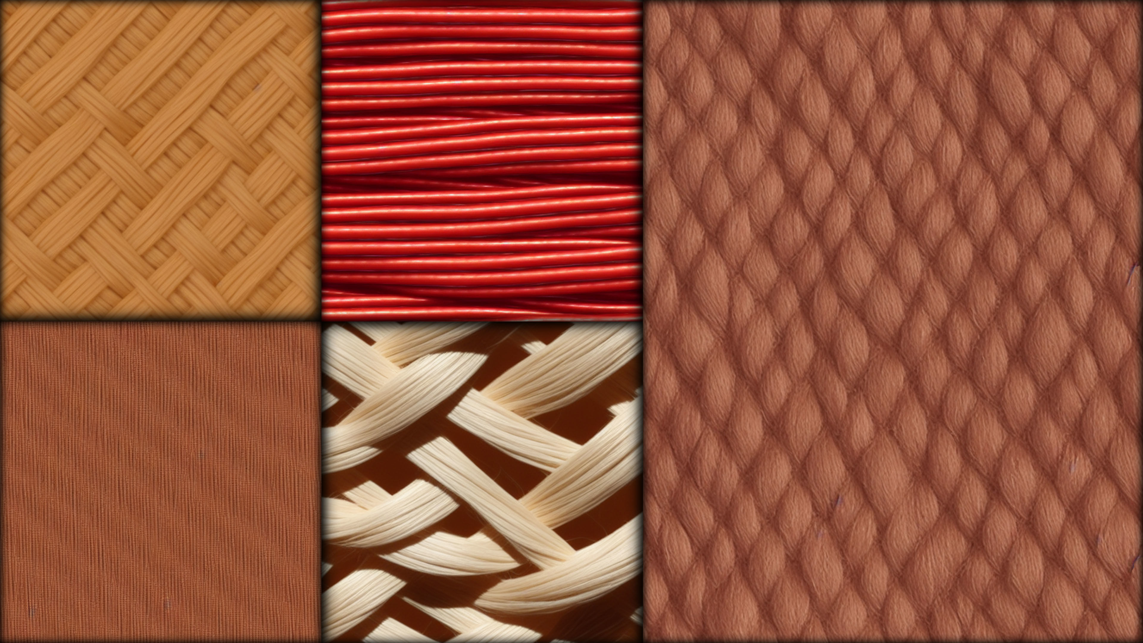 10 Basketweave Seamless PBR Texture - 4K resolution - Vol 3 Texture ...