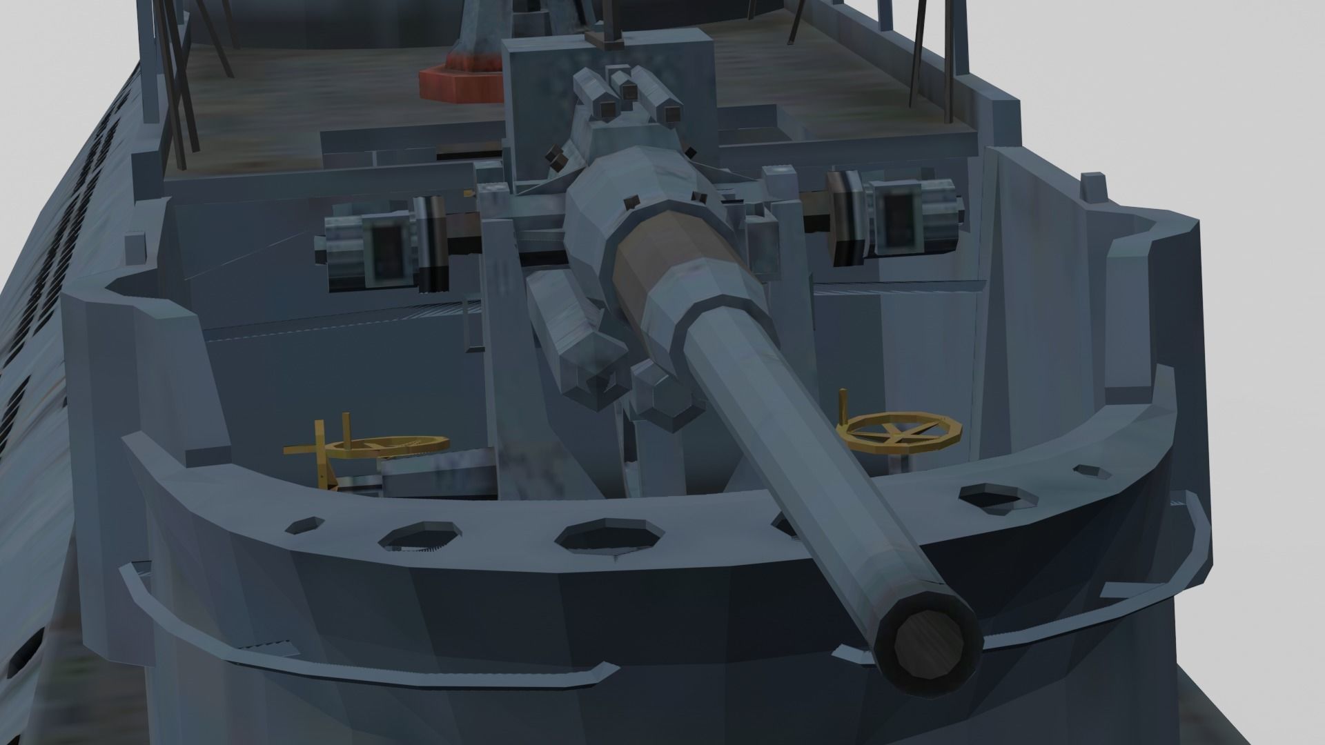 free submarine low-poly 3D model free VR / AR / low-poly 3D model ...