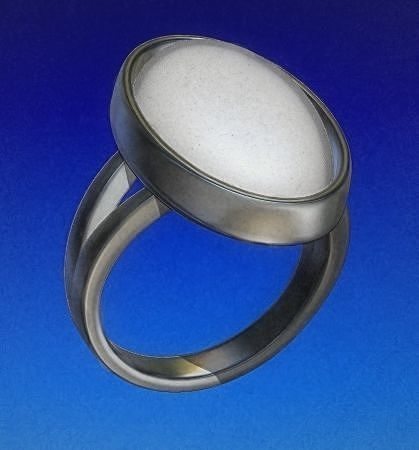 Ring rail with setting 3D model 3D printable | CGTrader