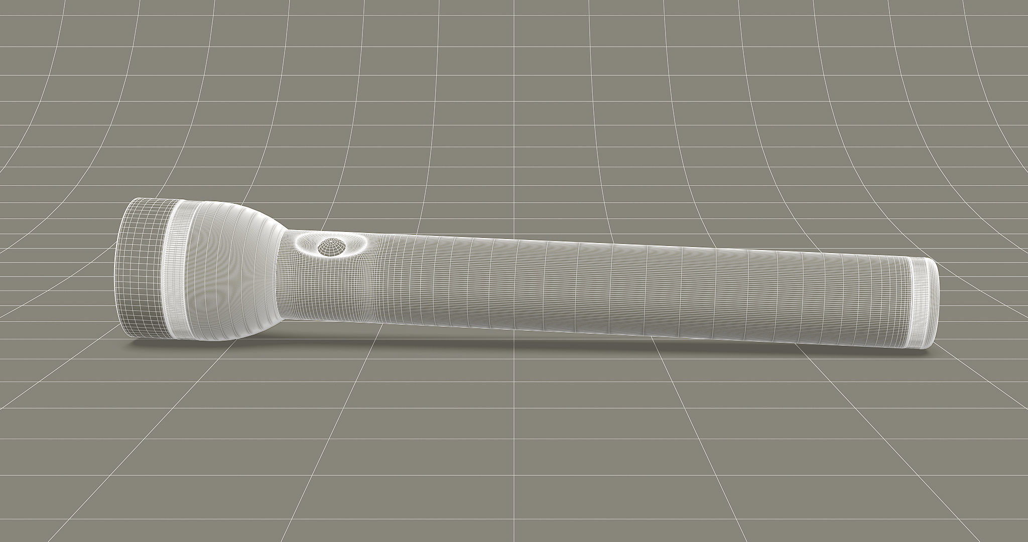 Maglite D3 Flashlight 3D model | CGTrader