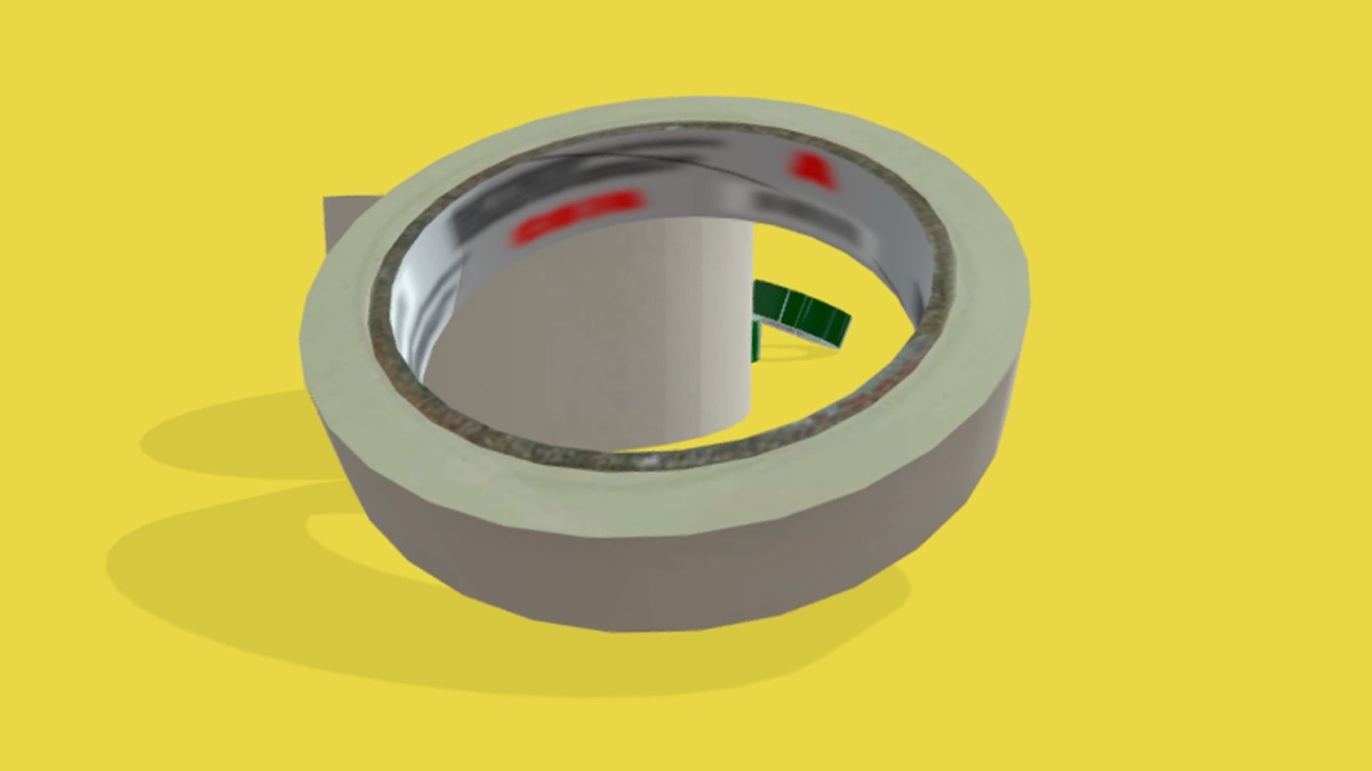 3D model Masking and double sided tapes VR / AR / low-poly | CGTrader