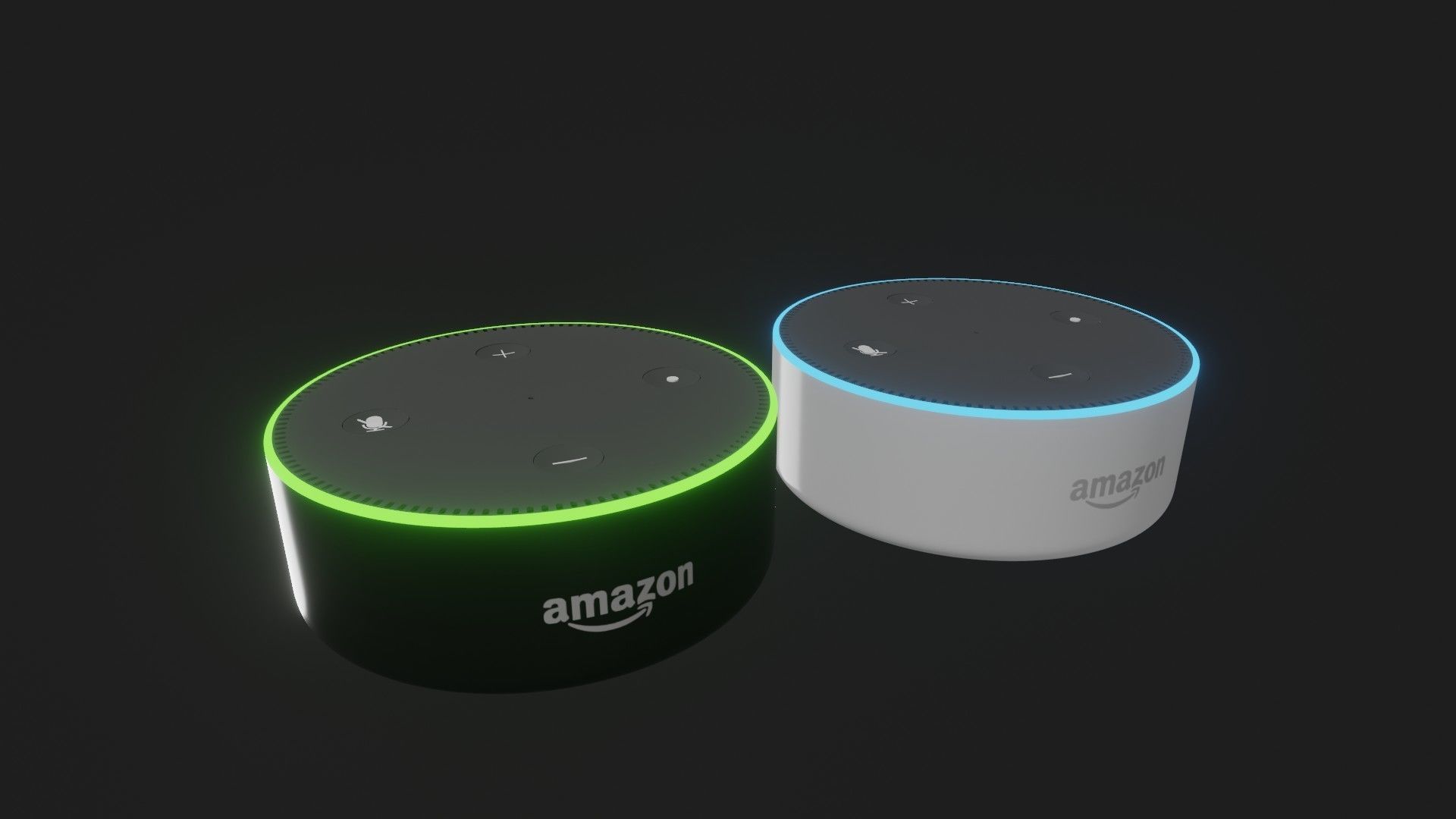 3D model Amazon Alexa Echo Dot 2nd Generation VR / AR / low-poly | CGTrader