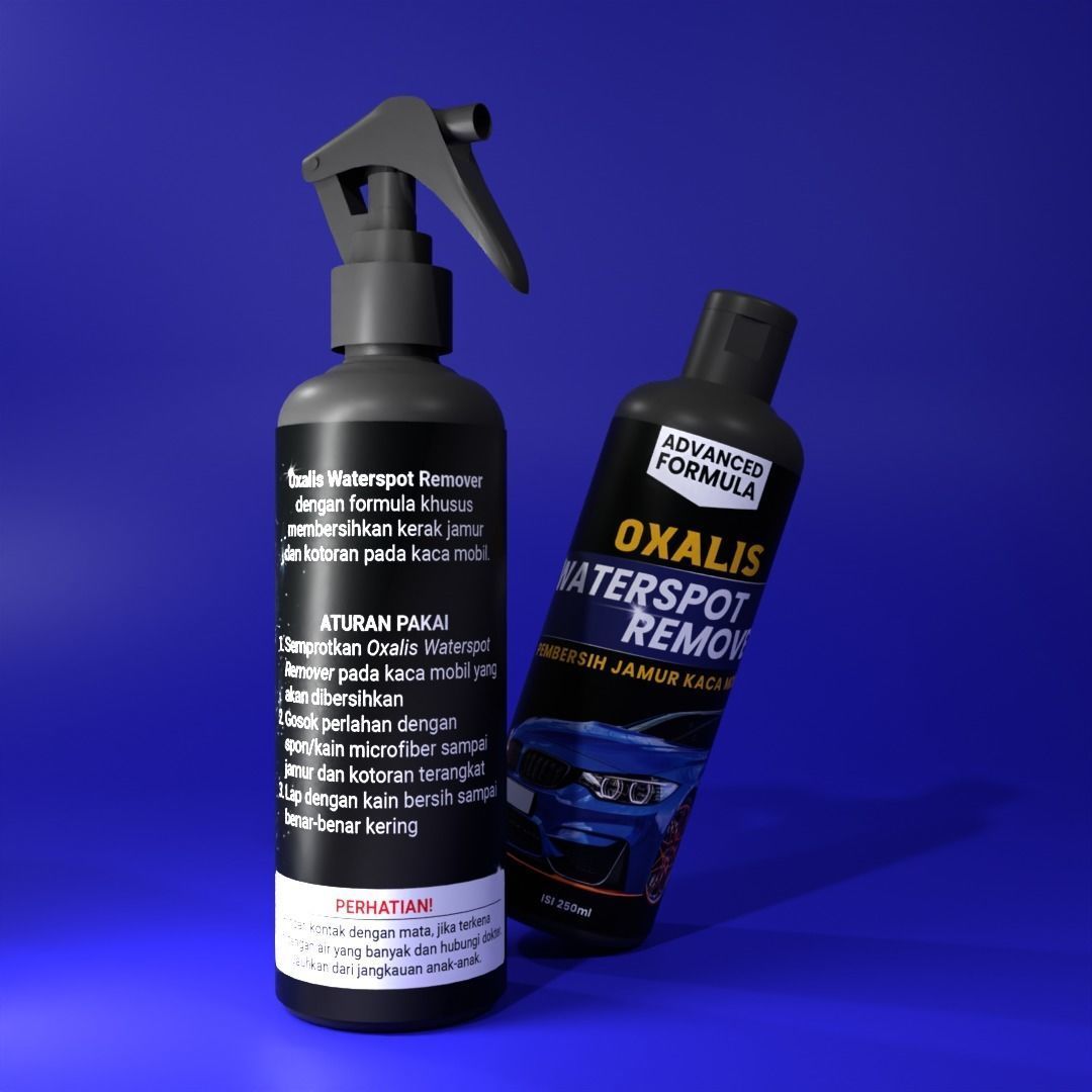 Trigger Spray Bottle 250ml 3D Model Realistic 3D model | CGTrader