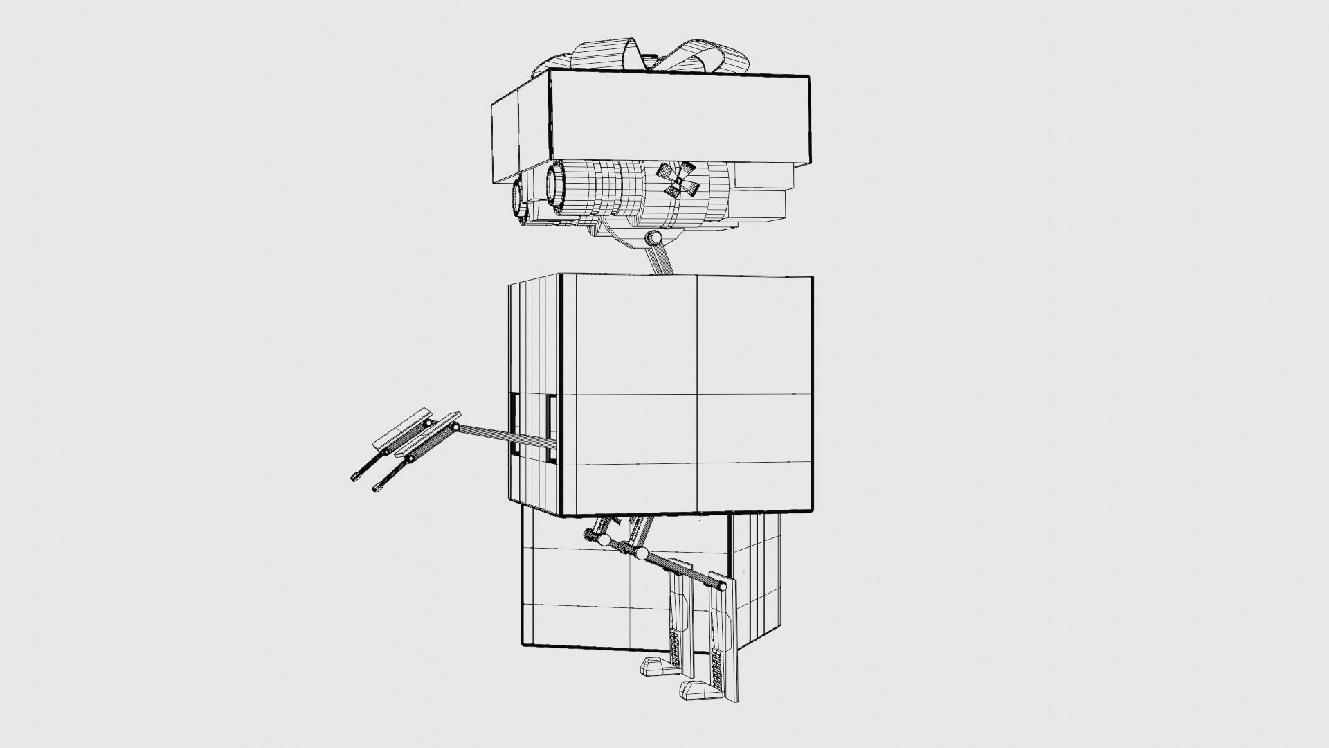 3D model Gift Present Robot Rigged VR / AR / low-poly | CGTrader