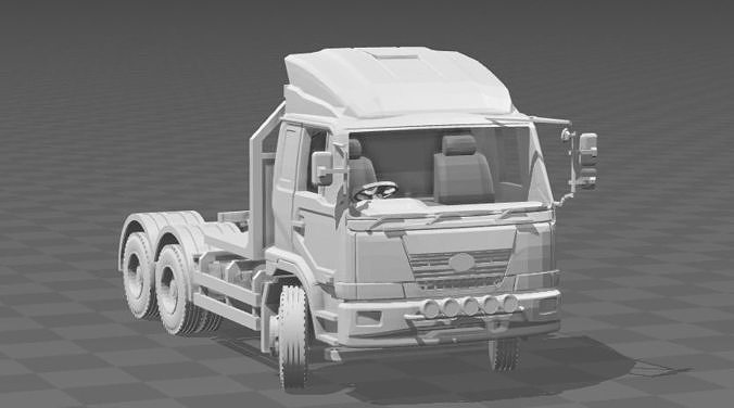 Nissan Diesel 3D model 3D printable | CGTrader