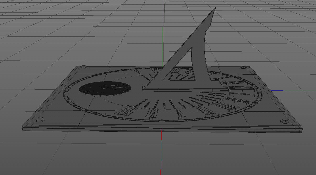 Antique Sundial 3D model | CGTrader