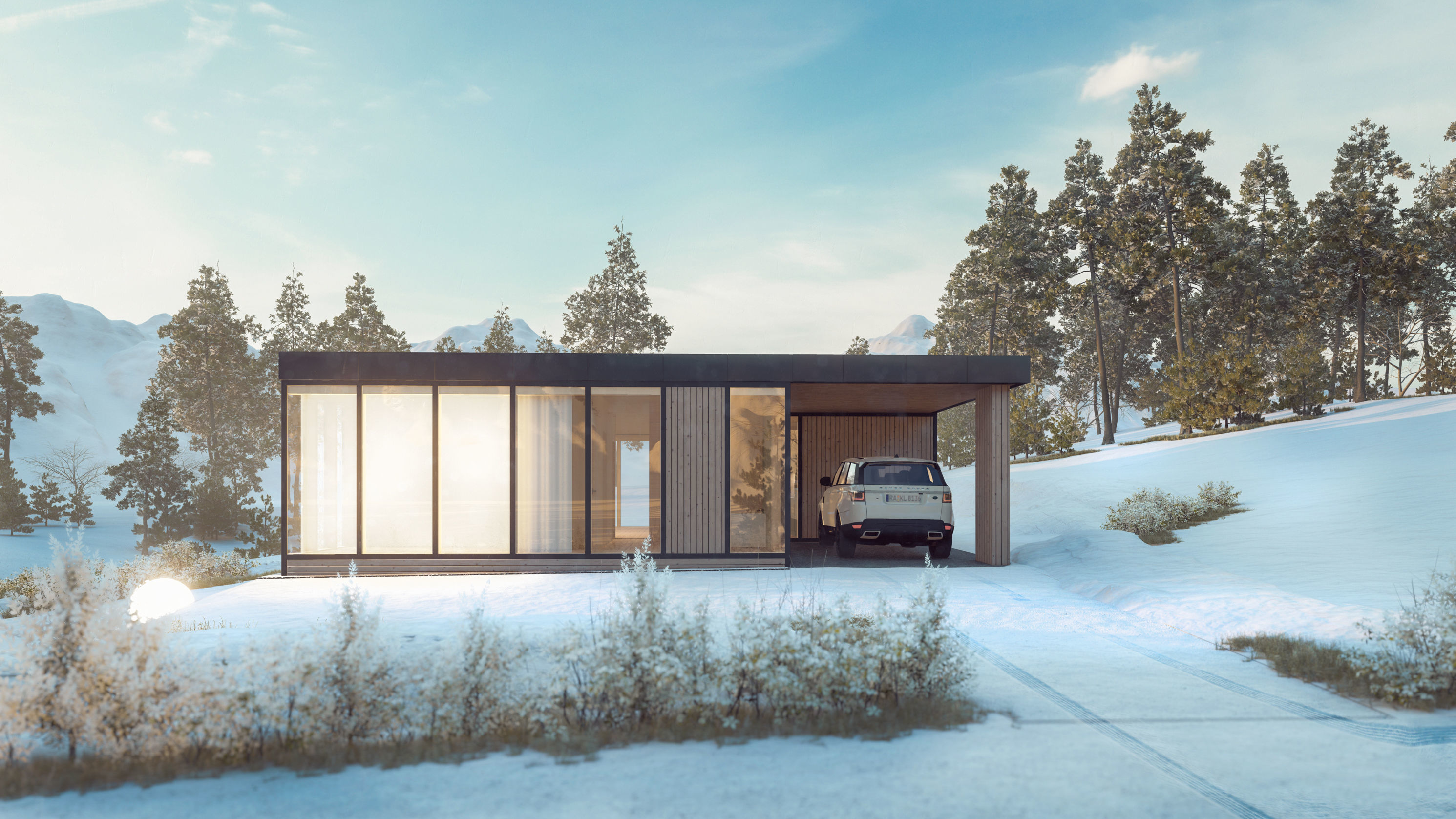 Lumion 12 winter scene 3D model | CGTrader