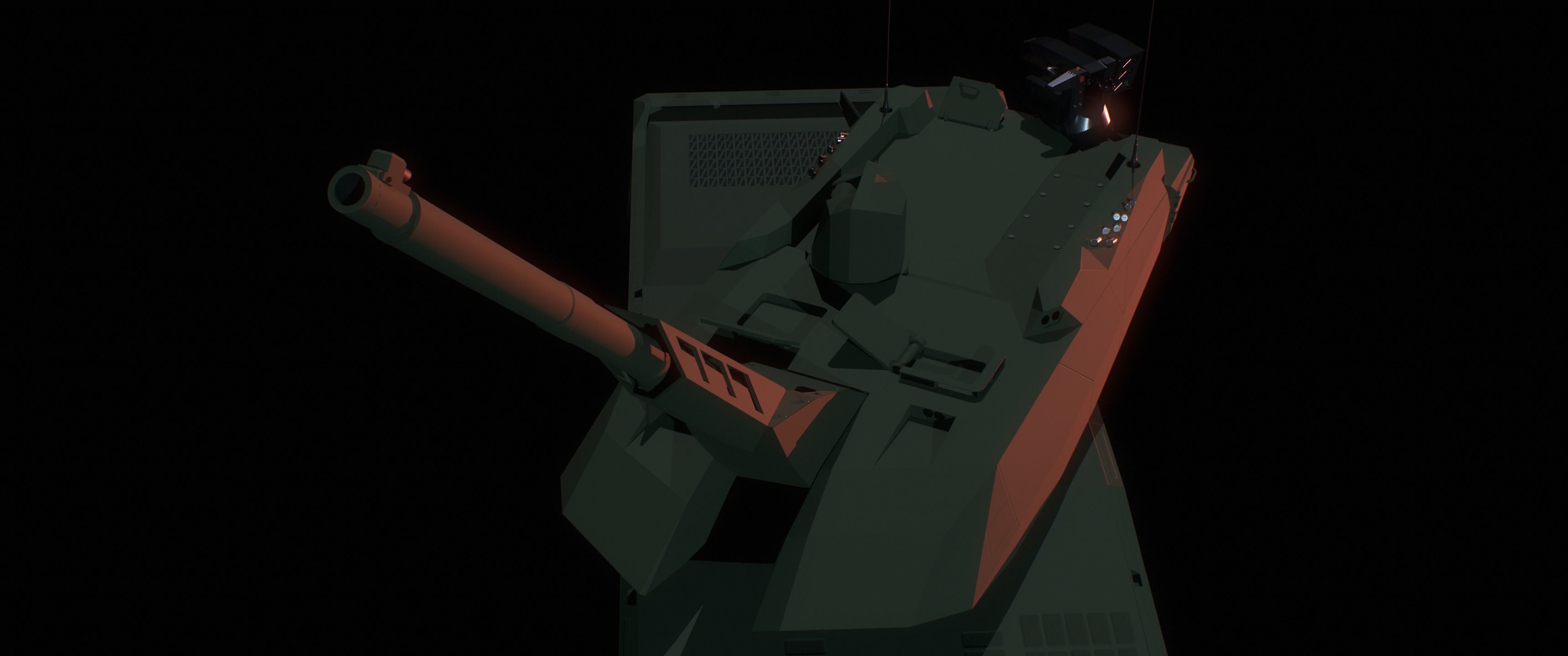 Tiger 3A 3D model | CGTrader