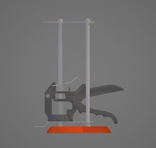 Tiles Fixer 3D model | CGTrader