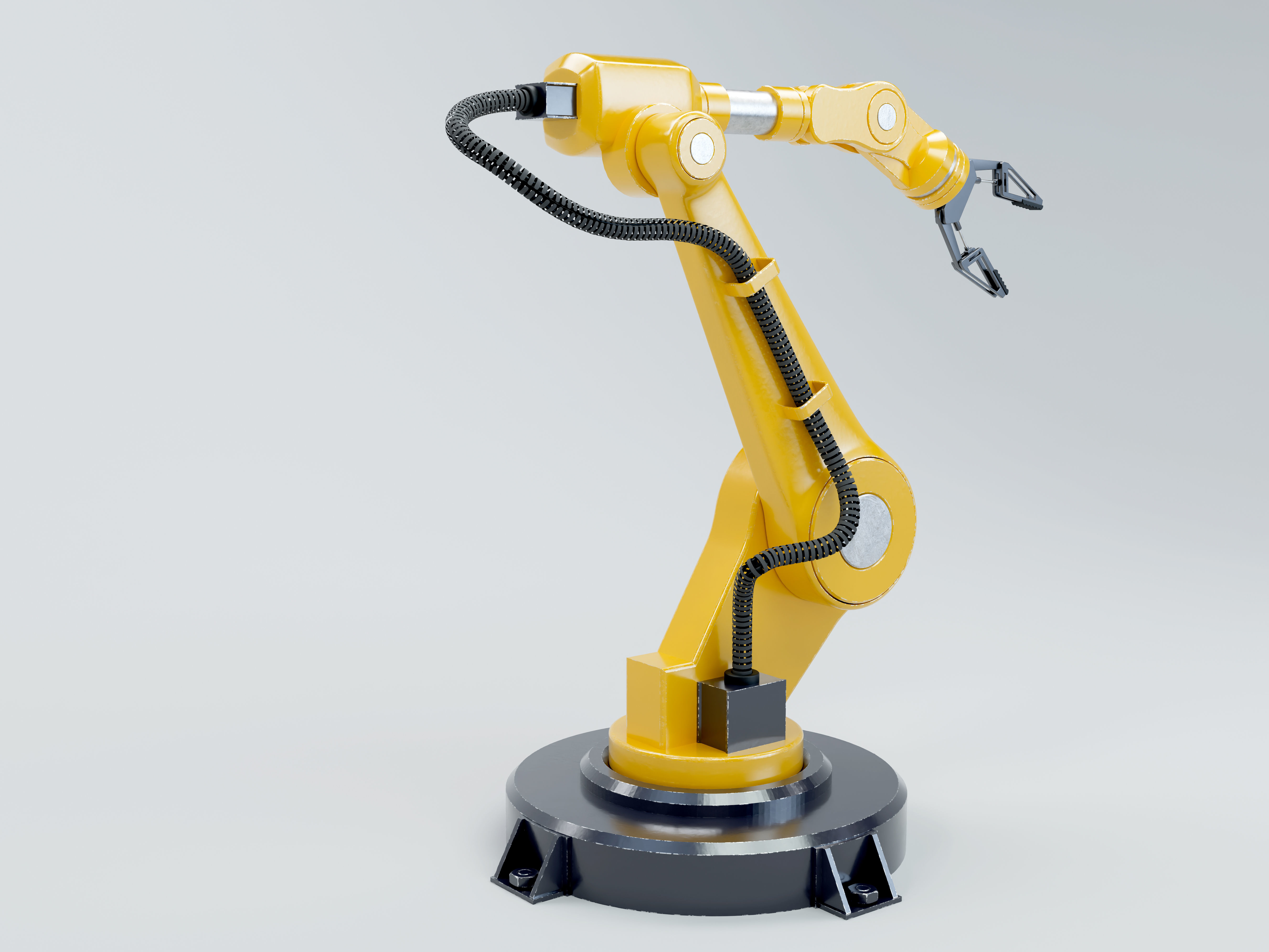 Robotic Mechanical Arm 3D model | CGTrader
