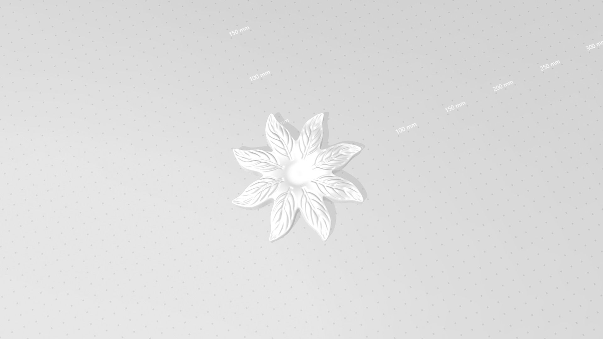 Tropicalia Flower - Molding Arrangement Foundry Craft 3D model 3D ...