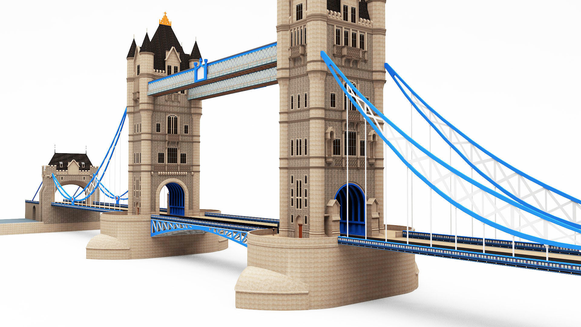 London Tower Bridge 3D model | CGTrader