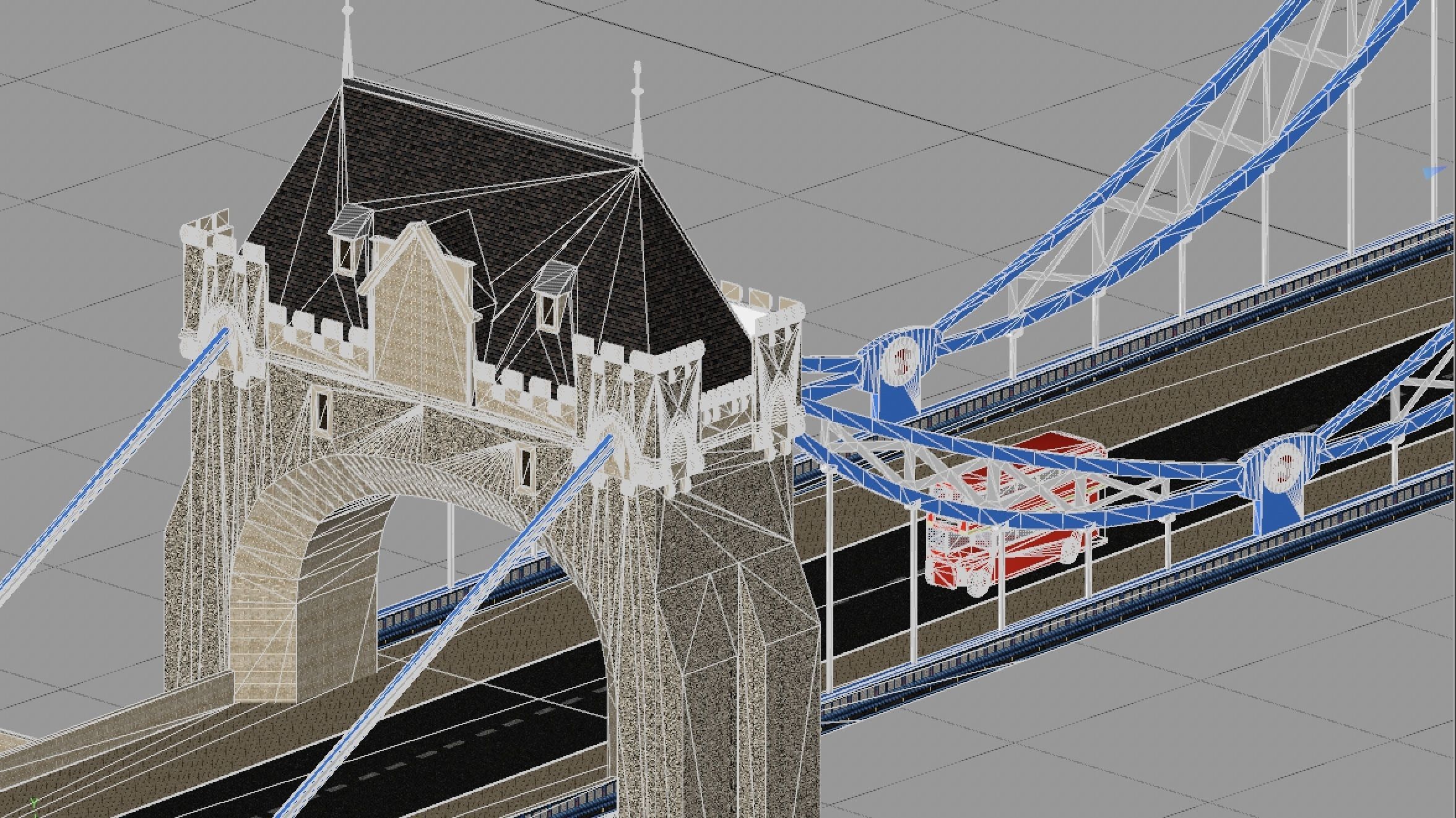 London Tower Bridge 3D model | CGTrader