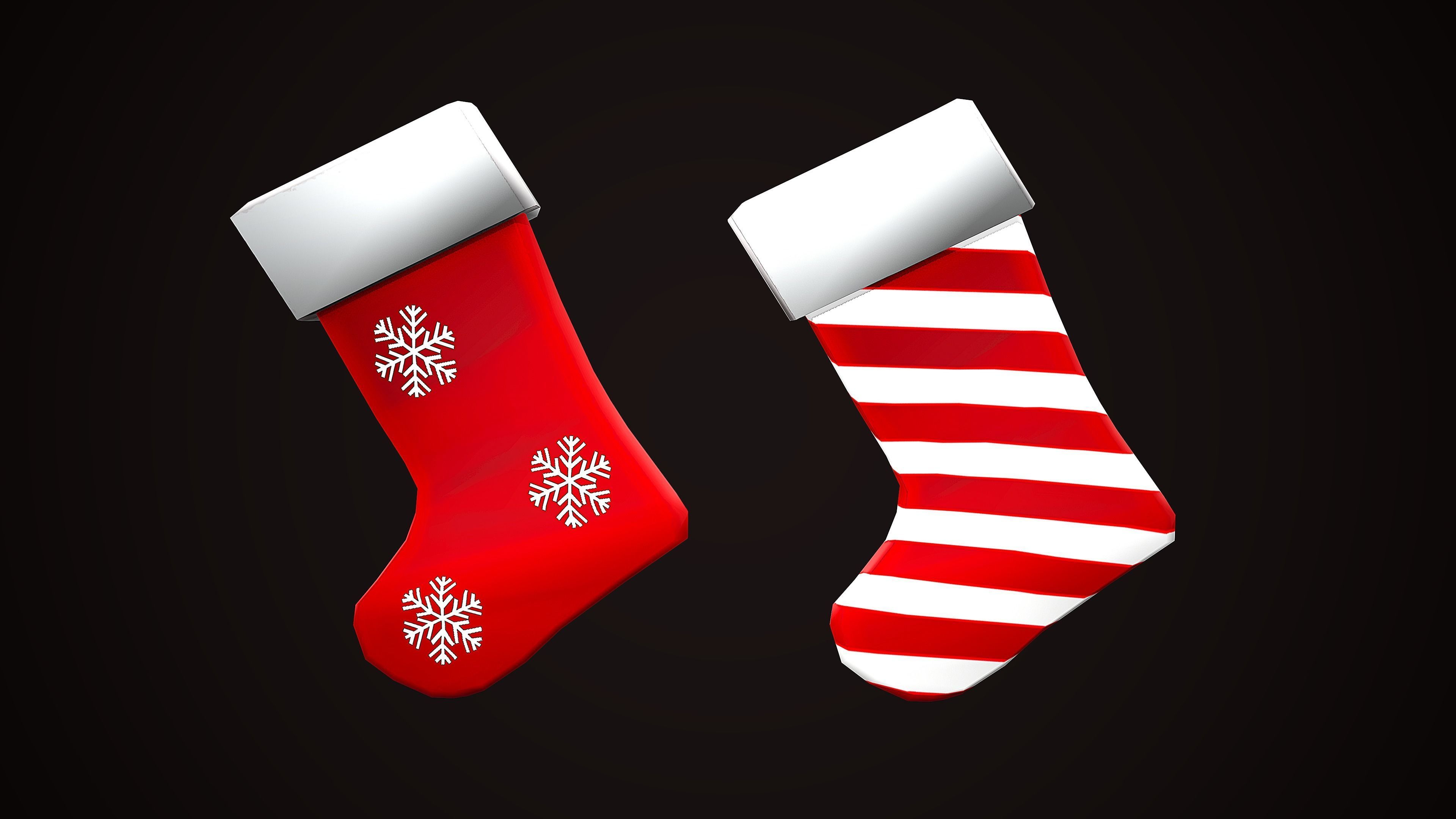 CHRISTMAS PACK DECORATION PROPS - CARTOON STYLIZED 3D Model Collection ...