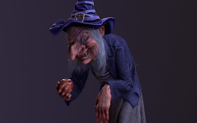 Witch 3D model any purpose 3D model | CGTrader