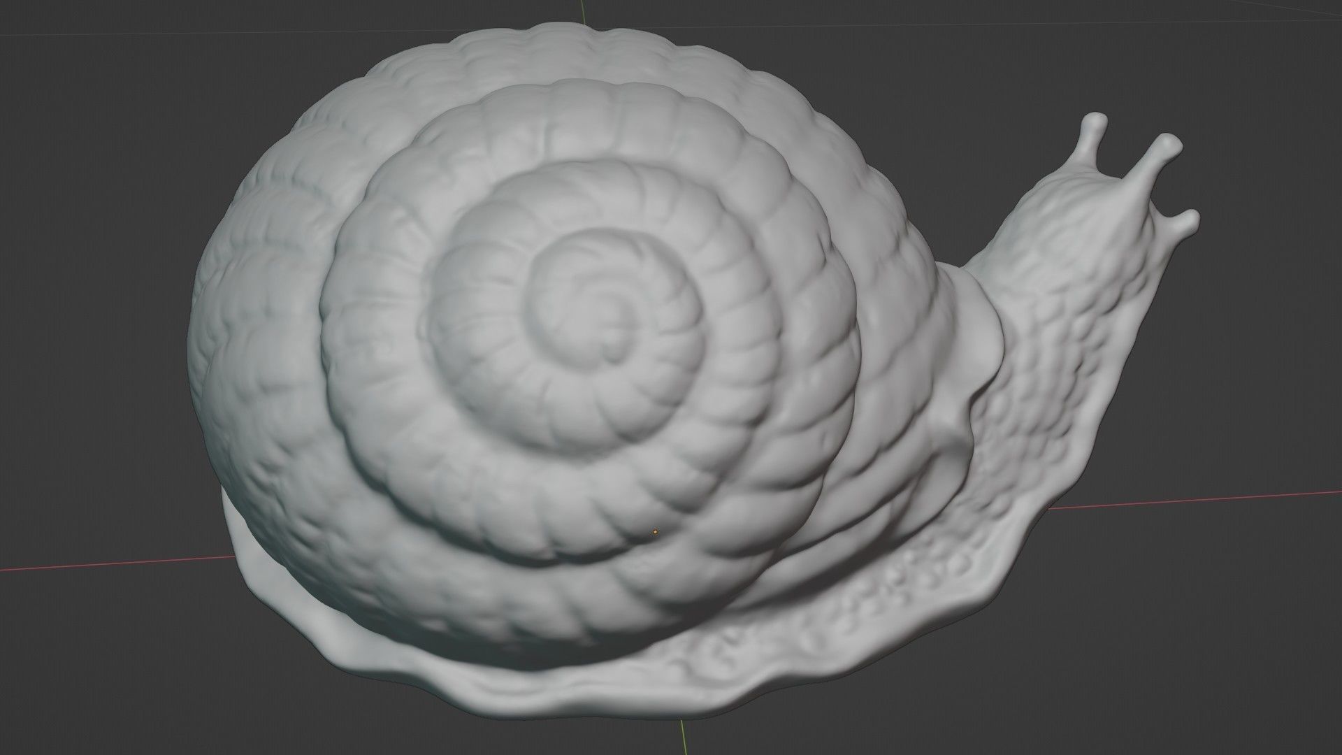 Snail 3D model 3D printable | CGTrader