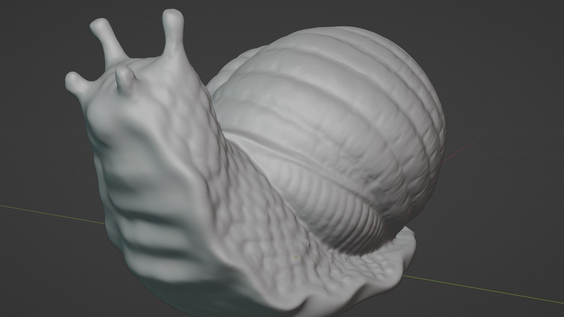 Snail 3D model 3D printable | CGTrader