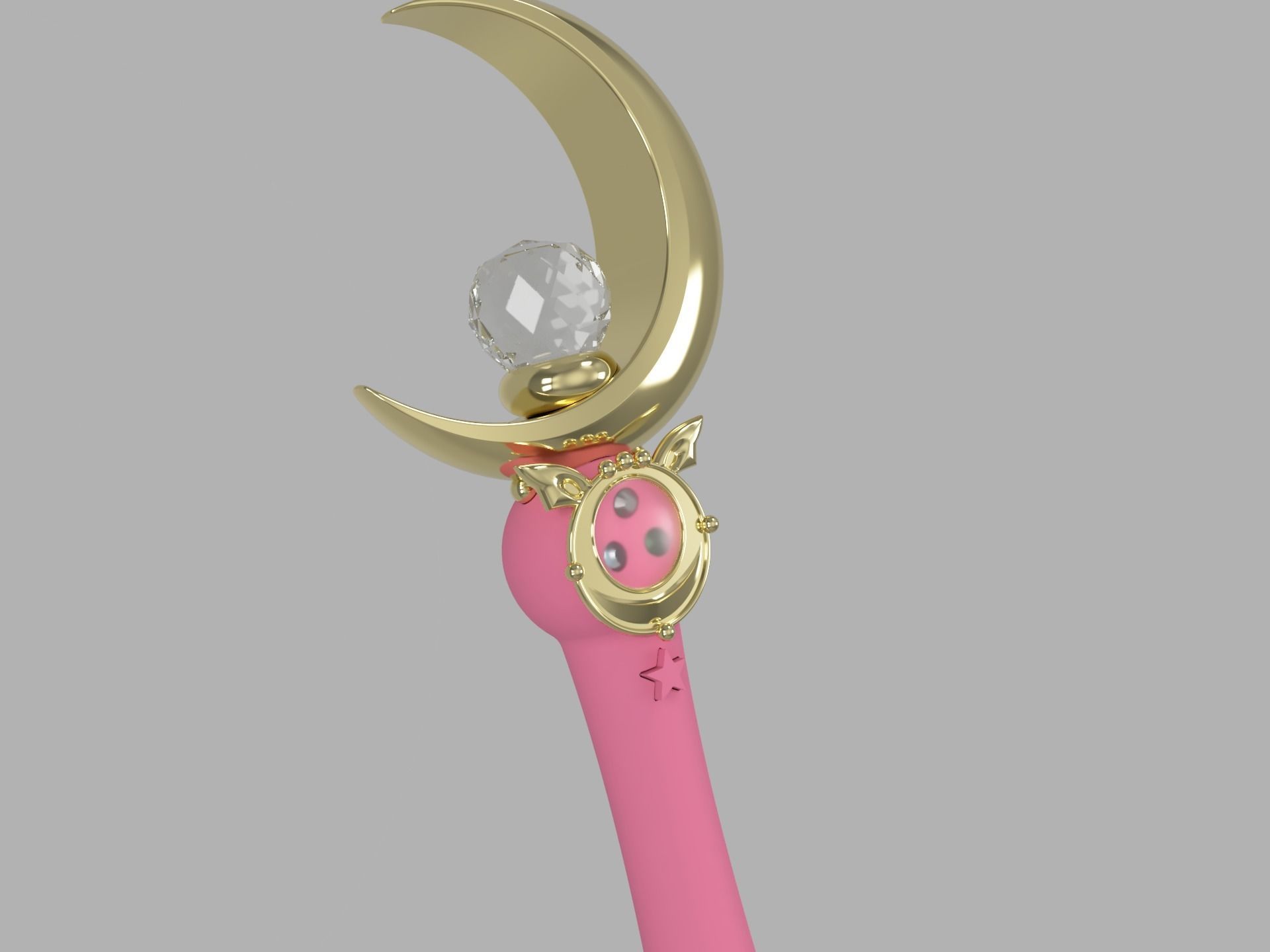 Sailor Moon transformation wand - Pretty guardian 3D model 3D printable ...