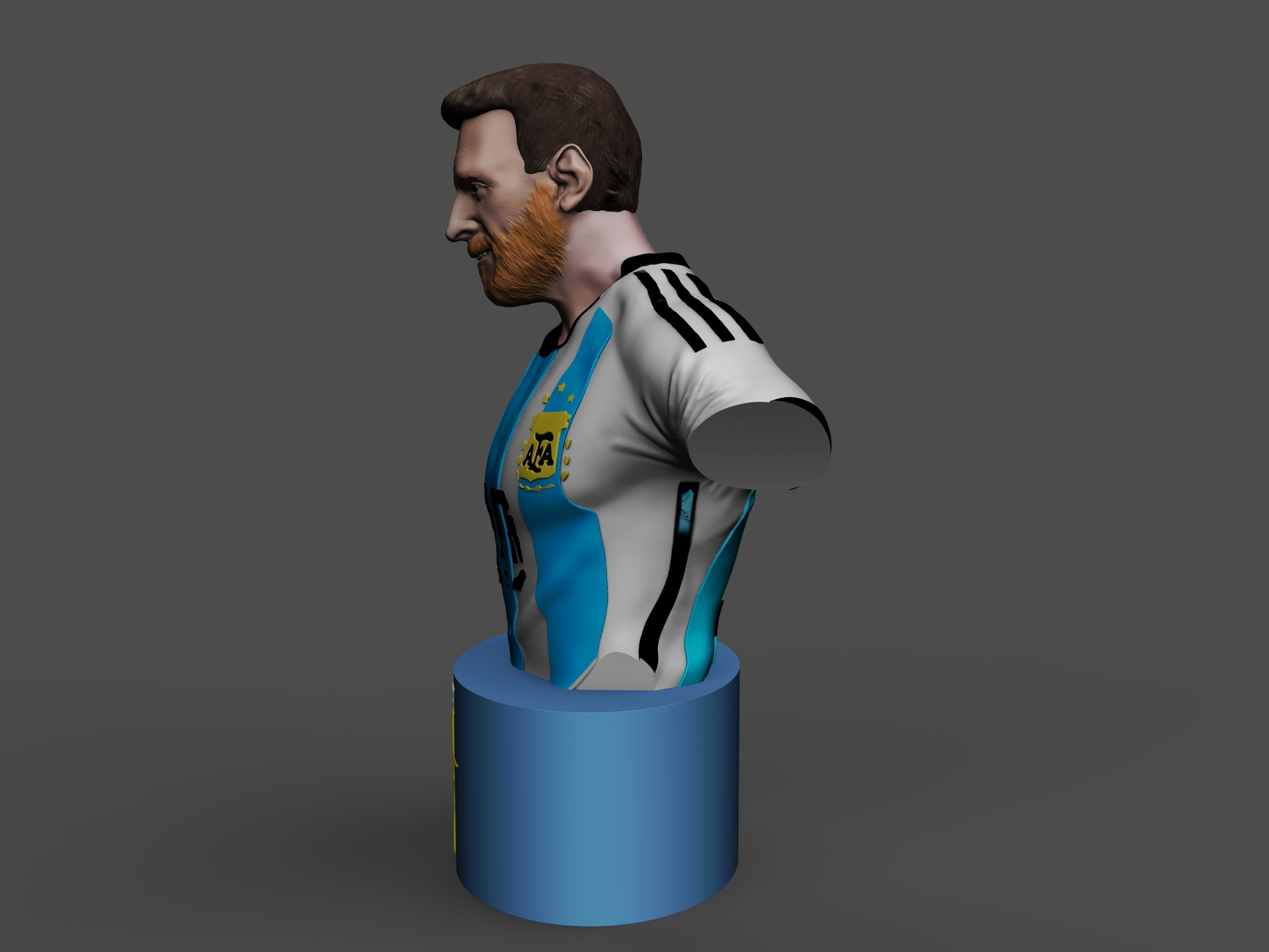 Lionel Messi 3D print 3D model 3D printable | CGTrader