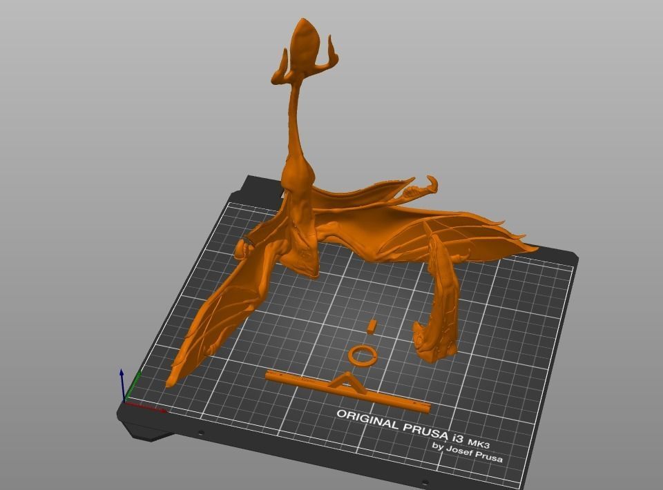 Avatar Ikran Flying Mobile 3D model 3D printable | CGTrader