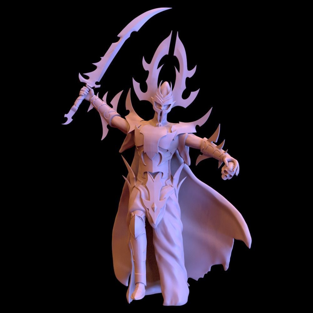 Statue God Shadow Elf 3D model 3D printable | CGTrader