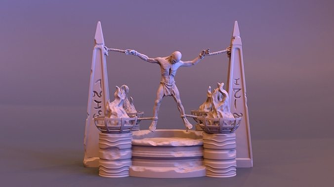 Sacrificial Altar 3D model 3D printable | CGTrader