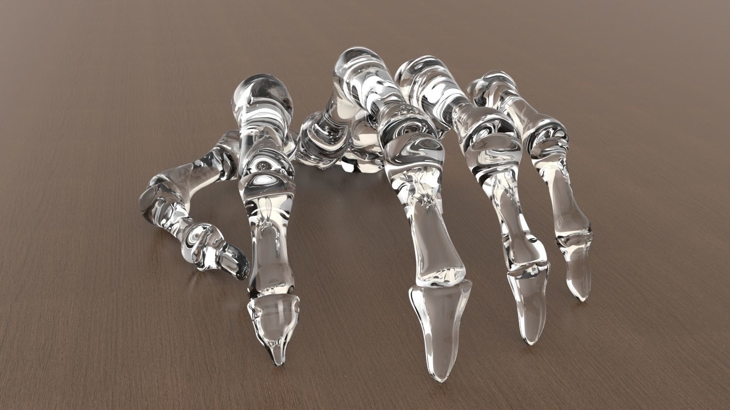 Skeleton Hand 3D model | CGTrader
