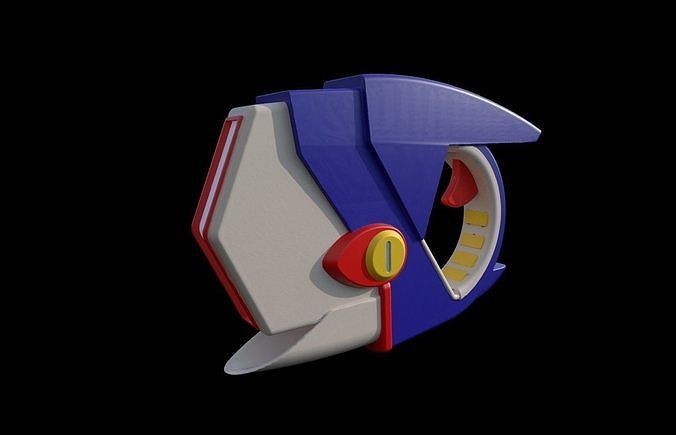 Mario and Rabbids Mario Blaster 3d digital download 3D model 3D ...