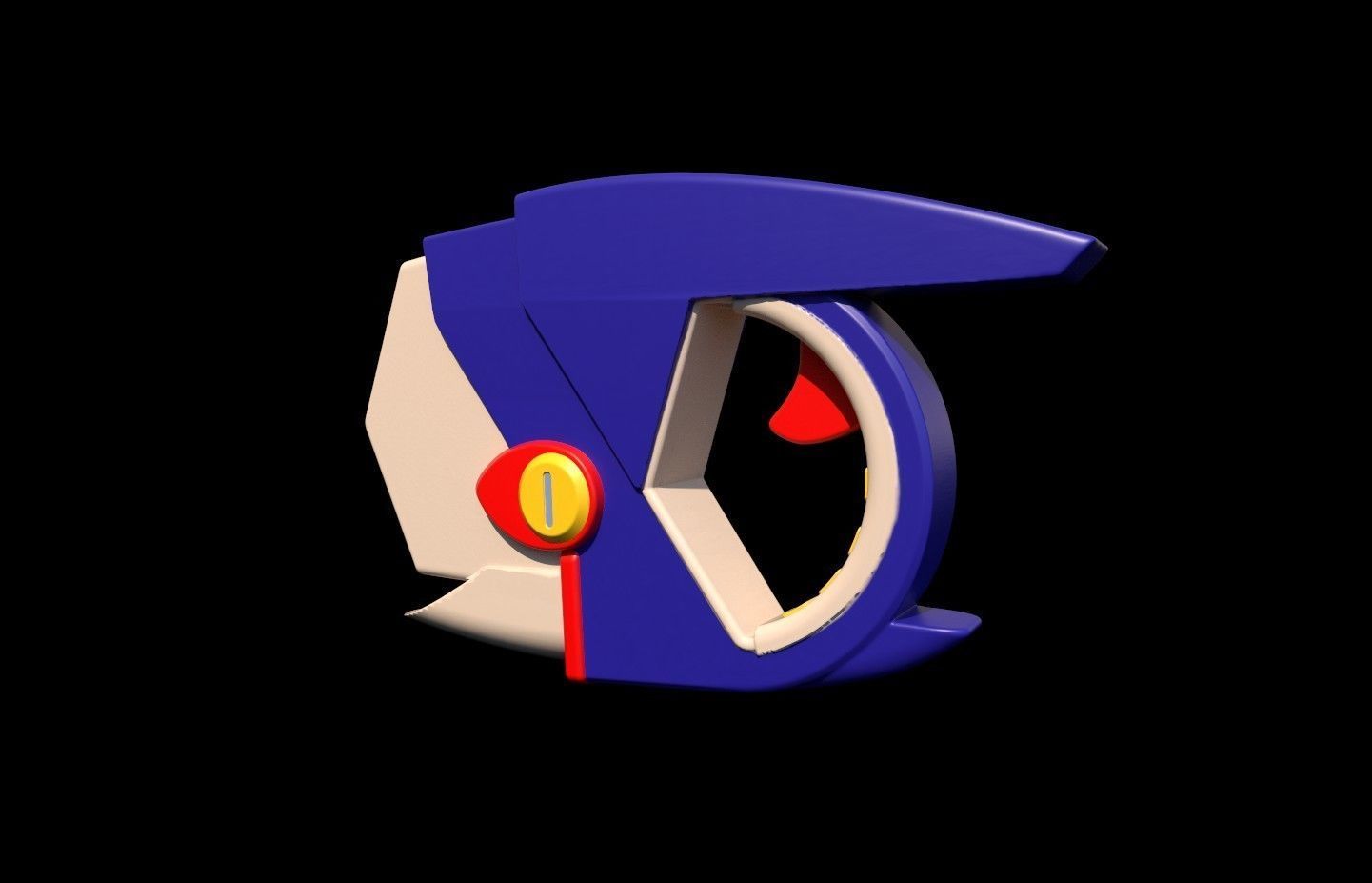 Mario and Rabbids Mario Blaster 3d digital download 3D model 3D ...