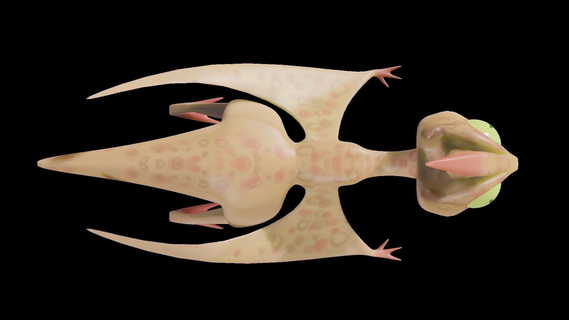 3D model small dragon VR / AR / low-poly | CGTrader