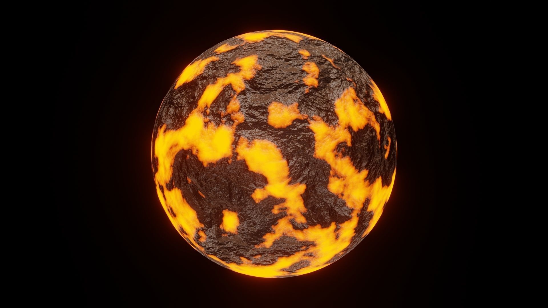 Burning Planet Earth or Hot World or Global Warming 3D model | CGTrader