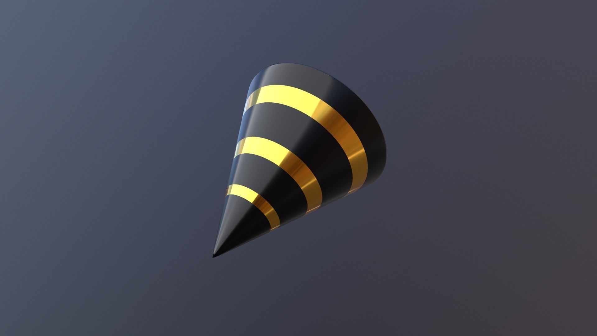 3D model Celebration Cone VR / AR / low-poly | CGTrader