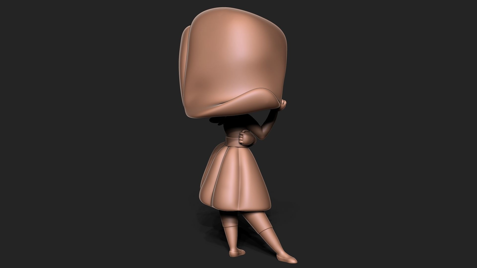 inside out - disgust 3D model 3D printable | CGTrader