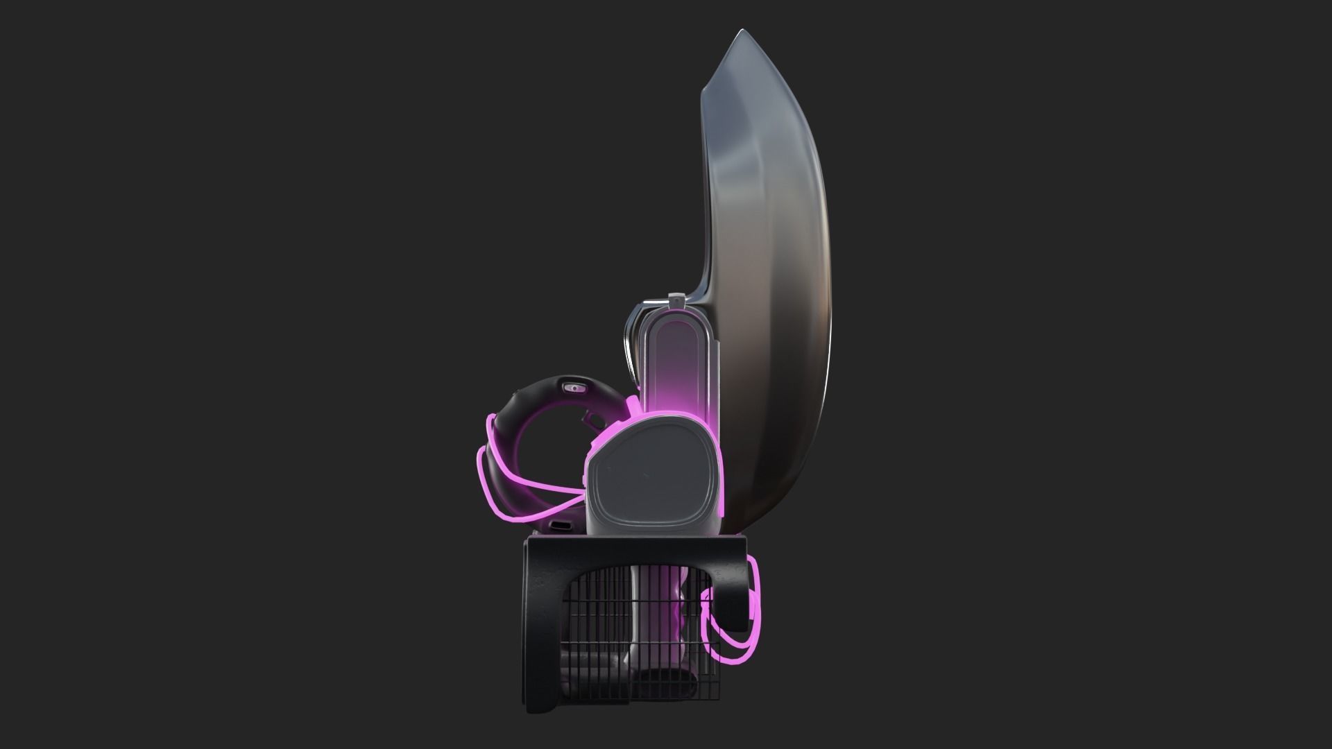 Futuristic Sword Cyberpunk 3D model | CGTrader