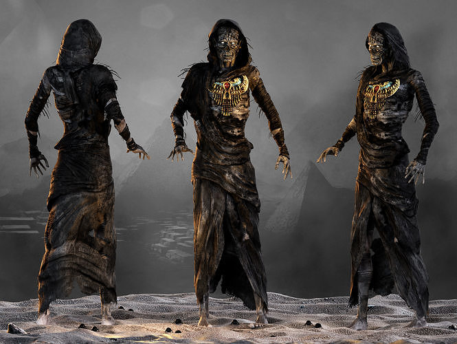 3D model Mummy VR / AR / low-poly rigged | CGTrader