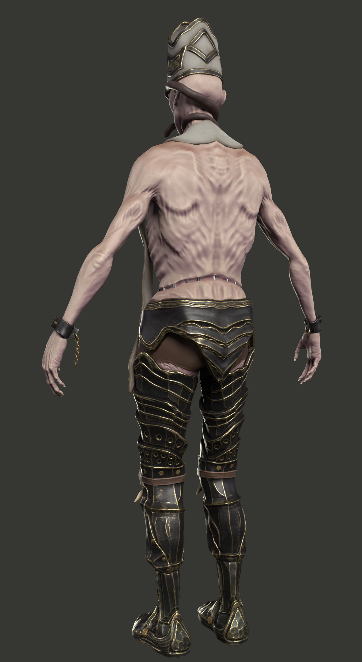 3D model Undead Priest VR / AR / low-poly | CGTrader