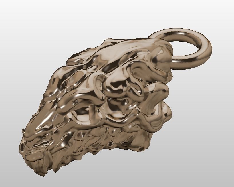 4 Eyed Dragon Skull 3D model 3D printable | CGTrader