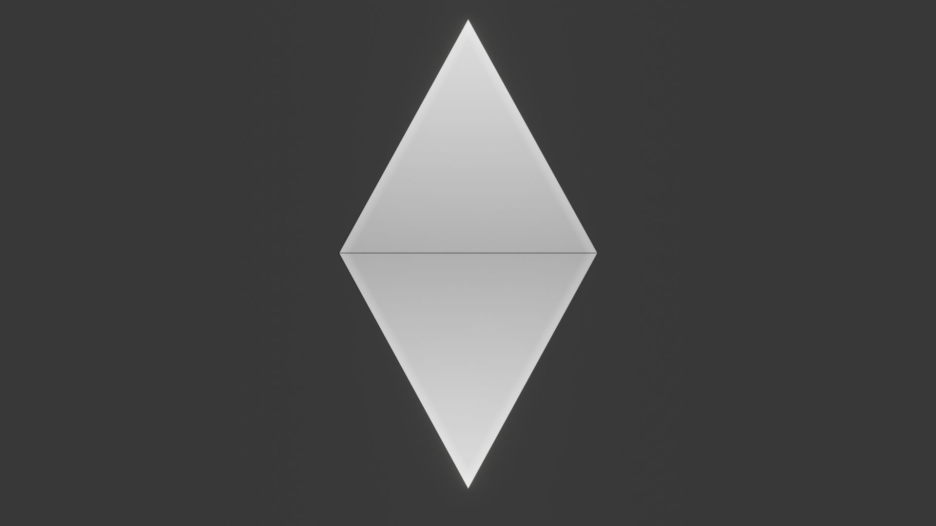 Abstract Double Square Pyramid 3D Model 3D model | CGTrader